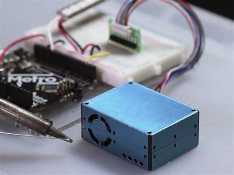 Pm2 5 Air Quality Sensor And Breadboard Adapter Kit Pms5003 Kiwi Electronics