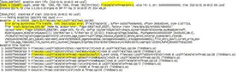 How Does A Typical Crash Dump Analysis Look Like In Sap Hana