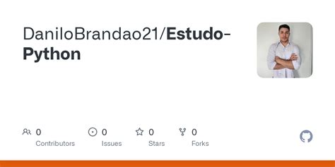 Github Danilobrandao Estudo Python