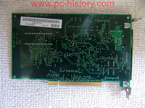 COM C TX Fast Etherlink PCI Base T Ethernet Adapter Card Datoru Muzejs