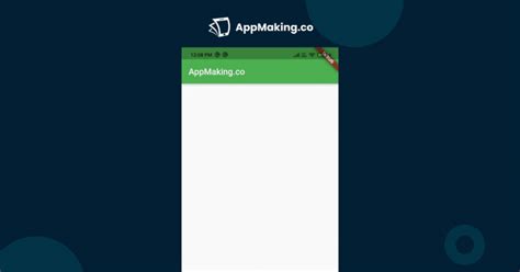 Flutter Appbar Tutorial With Multiple Examples