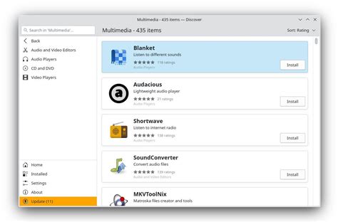 how to use kde discover to manage linux apps widgets and much more