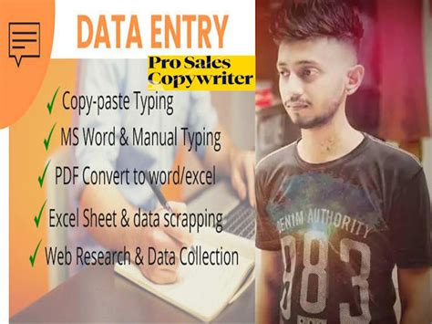 do data entry copy paste typing tasks by ashikrana701 fiverr