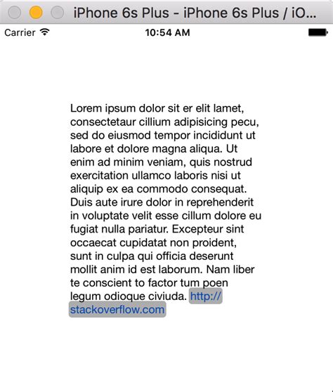 Ios Clicking On Nsurl In A Uitextview Stack Overflow