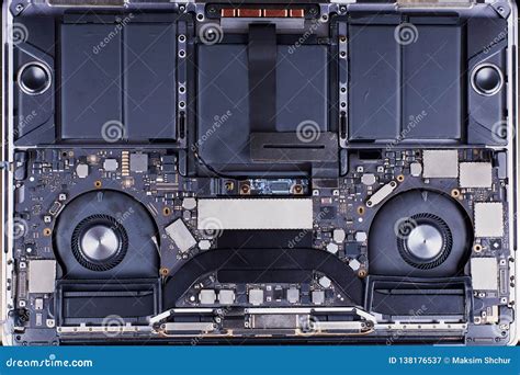 Disassembled A Laptop Stock Image Image Of Computer 138176537