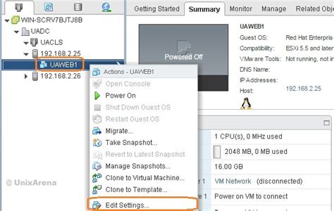 Dynamically Adding Memory Cpu To Vm On Vmware Unixarena