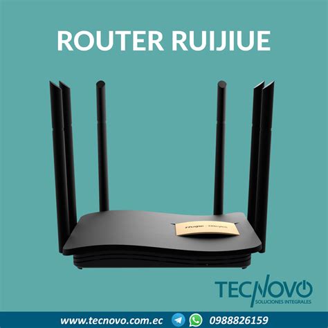 Router Ruijie Rg Ew1200g Mesh Tecnovo Soluciones Integrales