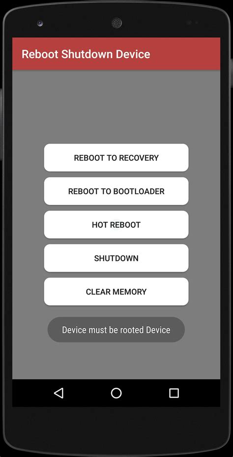 Reboot Restart Shutdown Device Apk For Android Download