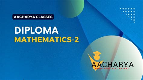 diploma mathematics 2 class 5 indefinite integration youtube