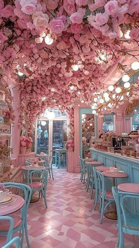Pink Cafe Aesthetic