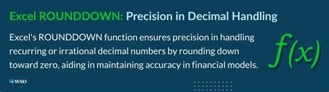 Excel Round Down Formula To Round Down Numbers In Excel Wall Street