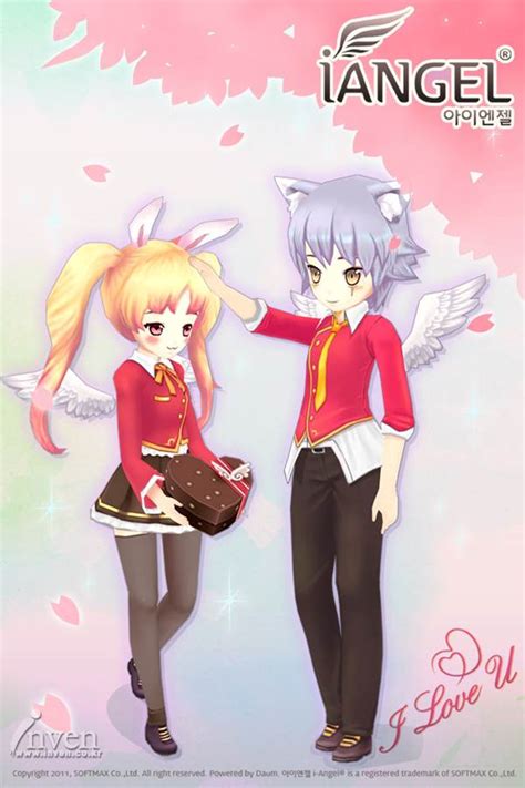 스마트폰 게임 아이엔젤발렌타인 업데이트 인벤