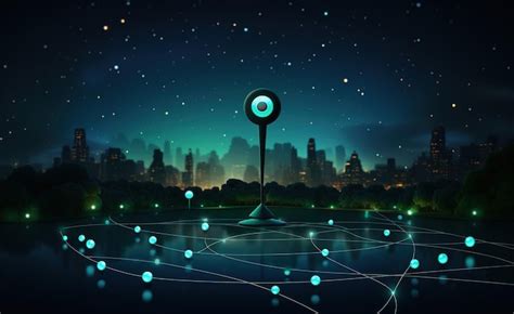 Premium Photo Abstract Futuristic Network Background With Red Glowing Nodes The Image Is Ideal