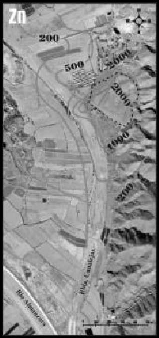 Isoconcentration Map Of As Values In Ppm Download Scientific Diagram