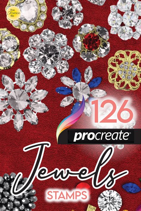 Procreate Diamond Stamps — The Fashion File