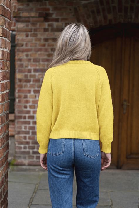 Strikkemekkano Dsa Ultimate Genser Gul 118 01d