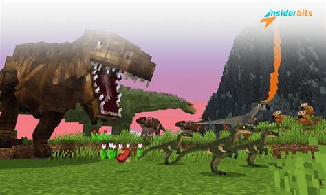 Join The History With Dinosaur Minecraft Mod Insiderbits