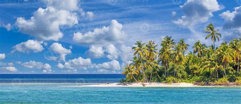 Paradise Island Beach Tropical Landscape Of Summer Scenery Sea Sand