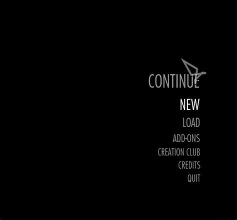 My Skyrim Menu Won T Show The Mods Option Am I Missing Something R Skyrim