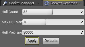 Add A Collision Hull To A Static Mesh Using The Auto Convex Collision Tool In Unreal Engine