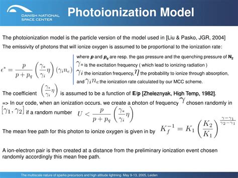 Ppt Simulation Of Streamer Propagation Using A Pic Mcc Code Application To Sprite Discharges