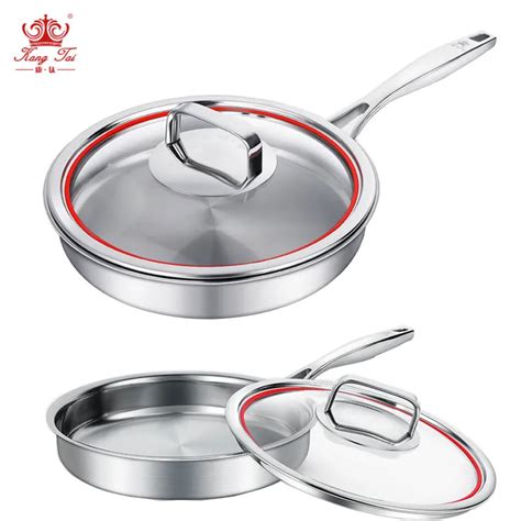 Kangtail 붙지 않는 프라이팬 티타늄 캠핑 팬 수프 냄비 Panelas Conjunto 요리 장비 요리 용품 캠프 조리기구 Aliexpress