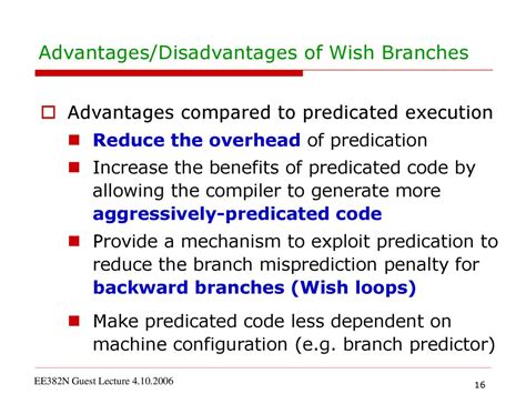 Ee 382n Guest Lecture Wish Branches Ppt Download