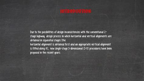Optimizing Geometric Elements Of A 3 Dimensional Alignment I By Mody Hamdy
