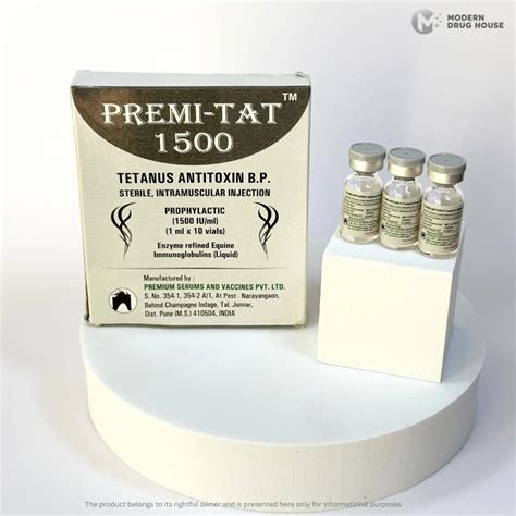 Premi Tat 1500 Tetanus Vaccine At Best Price In Mumbai By Modern Drug House Id 2849603303812