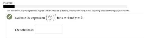 Evaluate The Expression For X And Y Brainly Com