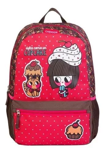 Mochila Grande Rojo Chenson Anita Mejía Como Mercadolibre