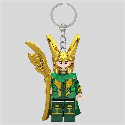 Jual Loki Lego Keychain Gantungan Kunci Lego Loki Marvel Series Shopee Indonesia