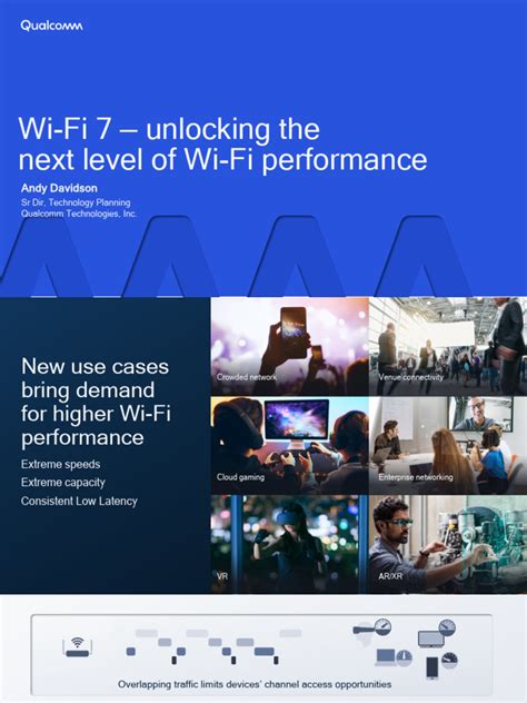 Wi Fi 7 Unlocking The Next Level Of Wi Fi Performance Pdf Wi Fi Wireless Lan