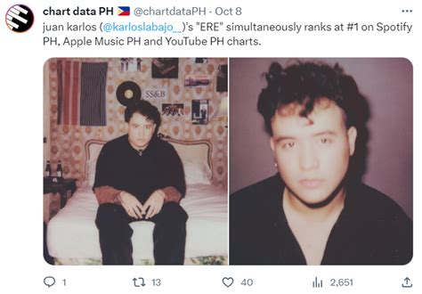 Juan Karlos Is Breaking Hearts And Breaking Charts Locally And Globally With Ere