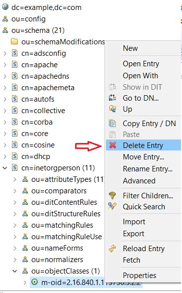 Ldap How To Create A Custom Attribute In Apacheds Stack Overflow