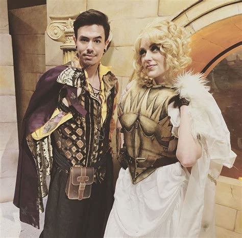 Nathan Sharp As Paultin Seppa And Anna Prosser Robinson As Evelyn Marthain Nathan Sharp