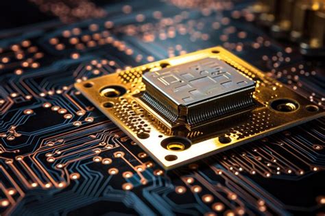 Premium Ai Image Motherboard With Integrated Microchip