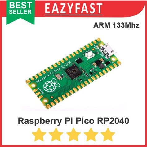 Raspberry Pi Pico Rp2040 Arm Microcontroller Python Arduino Compatible