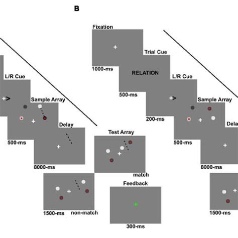 experiment 1 trial schematics showing example a location and b