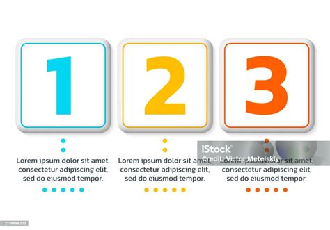 5개의 숫자와 3d 사각형 모양이 있는 3단계 인포그래픽 타임라인 비즈니스 프로세스 프리젠테이션 진행 정보 그래픽 디자인 템플릿 벡터 일러스트 레이 션 3에 대한 스톡 벡터