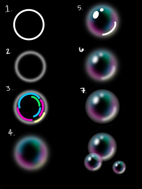 How To Draw A Bubble Procreate Art Tutorial How To Step By Step Tutorial De Arte