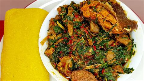 Nourishing Vegetable Soup With Ugwu And Waterleaf A Delicious And Nutritious Dish