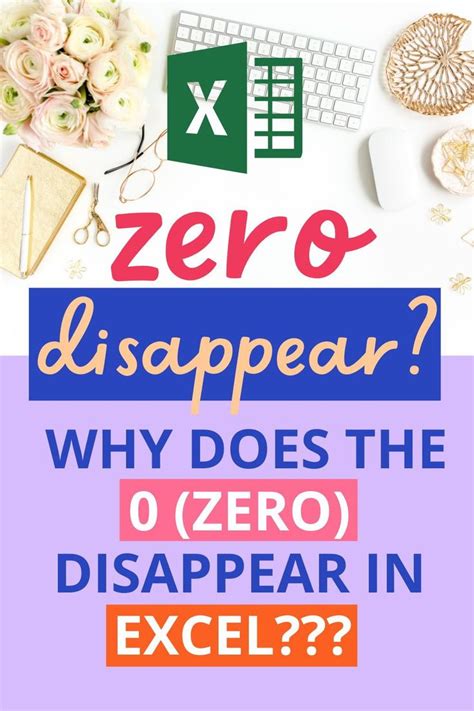 Why Does The 0 Disappear In Excel Excel For Beginners Excel Excel Shortcuts