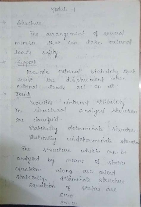 Structural Analysis 1 Module 1 Part 1 Studocu