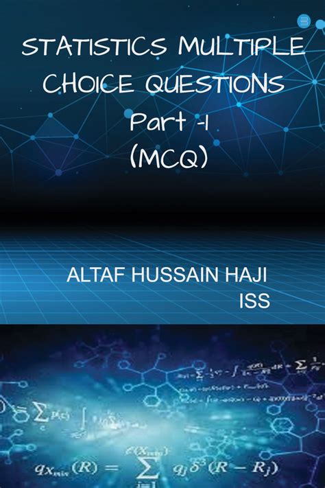 statistics multiple choice questions mcq part 1 basic statistics and
