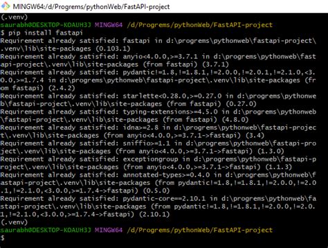 introduction to fastapi and installation geeksforgeeks