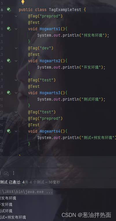 junit5标记测试用例 maven command junit5 tag csdn博客