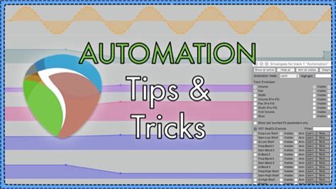 7 Tips For Automation In Reaper The Reaper Blog