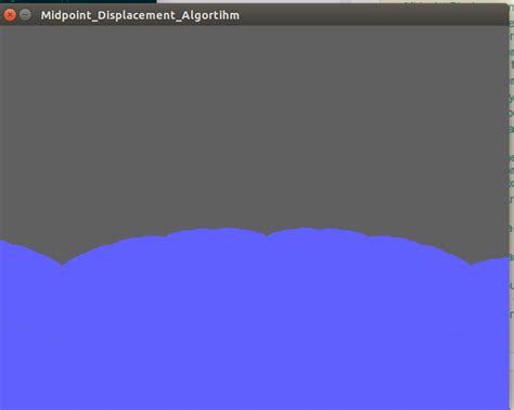 C Midpoint Displacement Algorithm In Sdl Game Development Stack
