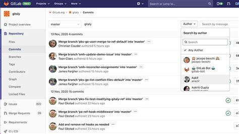 How Can I Print A List Of The Commits Of A User To A Repository On